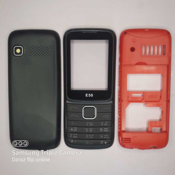 Qmobile E50 Original Casing Full Body Complete Body Housing With Bone ...