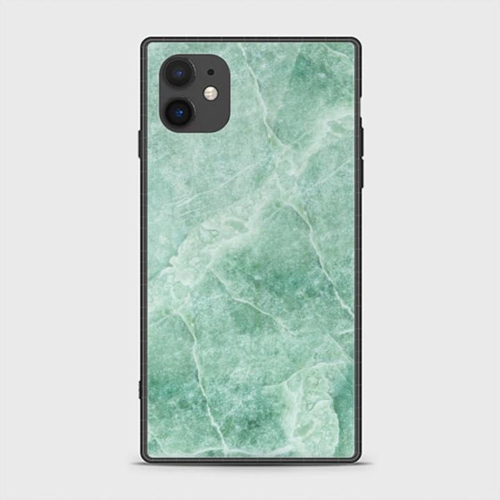 iPhone 11 Pro Cover - SkinLee HQ Square Infinity Glass Case - Mint ...