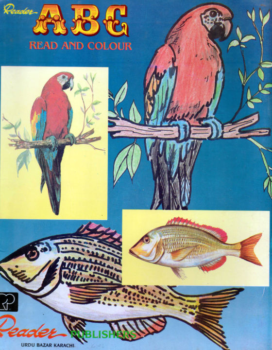 reader abc read and colour | Daraz.pk