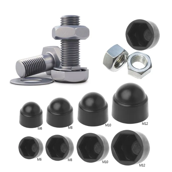 M8 M6 Protection Dome Bolt Caps Covers Plastic Nut Exposed | Daraz.pk