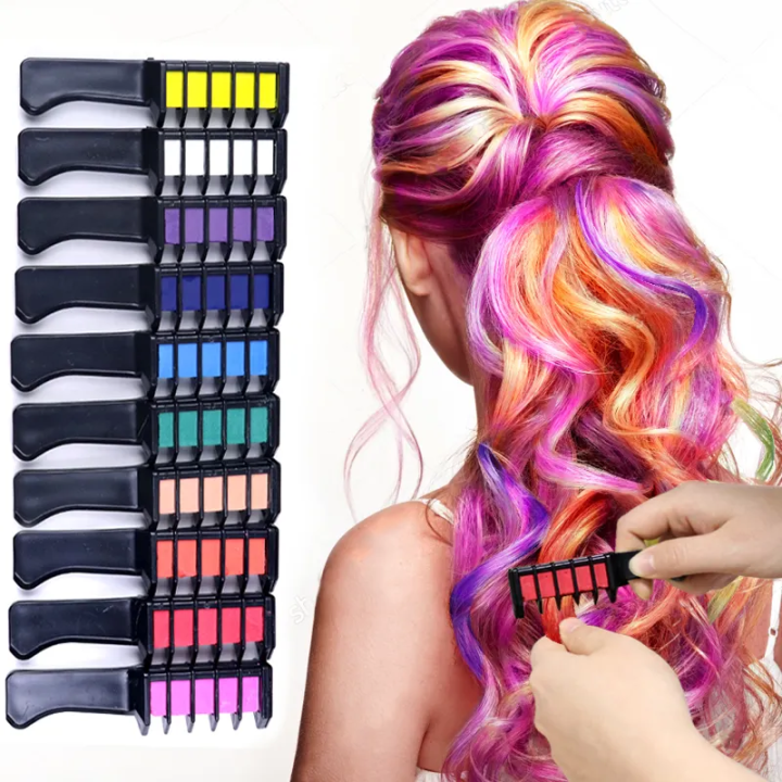 Temporary Washable Hair Color Dye for Girls and Kids - Party Hair ...