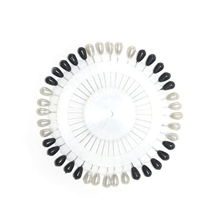 Normal Black and White Scarf Pin Roll Normal Size | Daraz.pk