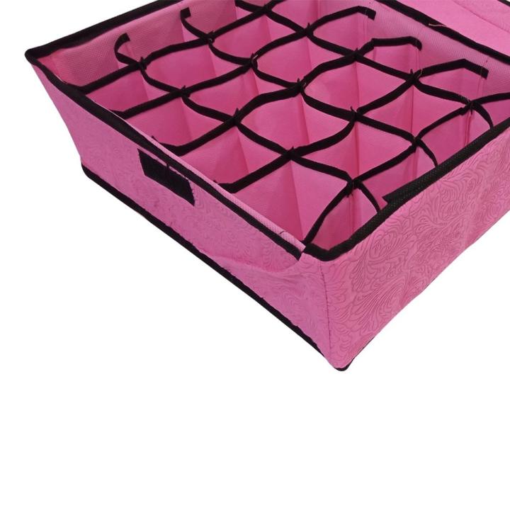 Underwear Socks Bra Organizer Non-Woven Fabrics Storage Box 24 Drawer ...