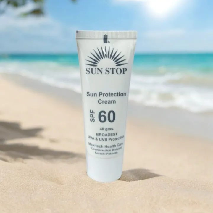 SUN STOP SUN PROTECTION CREAM SPF60 40g | Daraz.pk