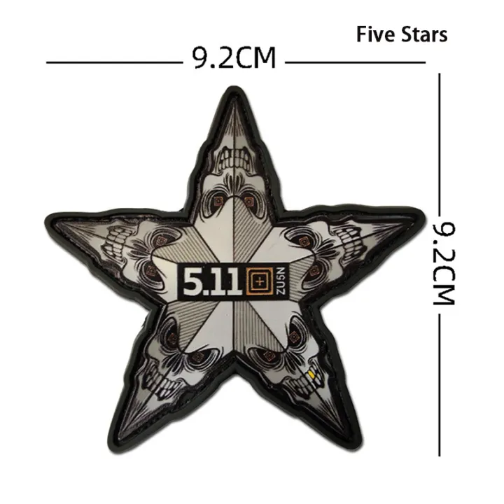 CrossFit Military PVC Tactical Patches Embroidery Emblem Applique DIY ...