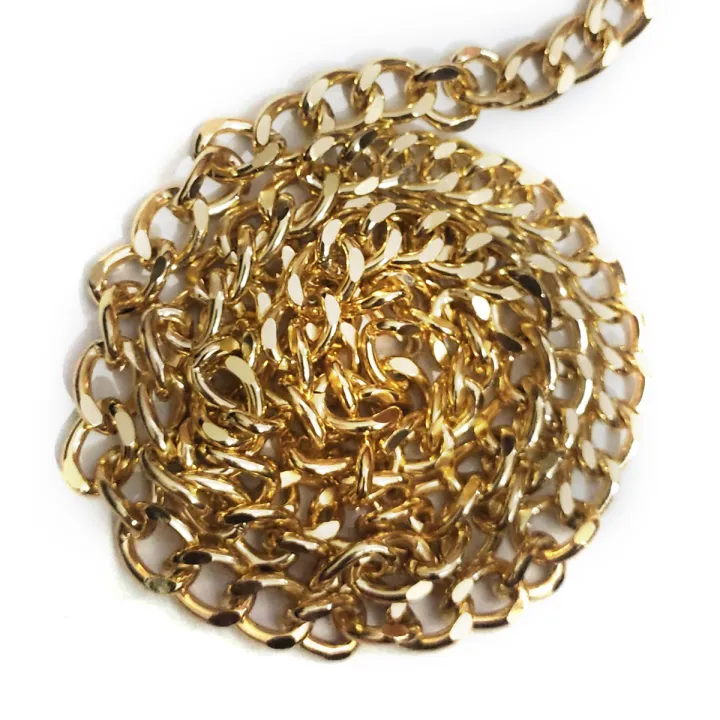 Heavy Gold Plated Aluminum 40 Inch Chain | Daraz.pk