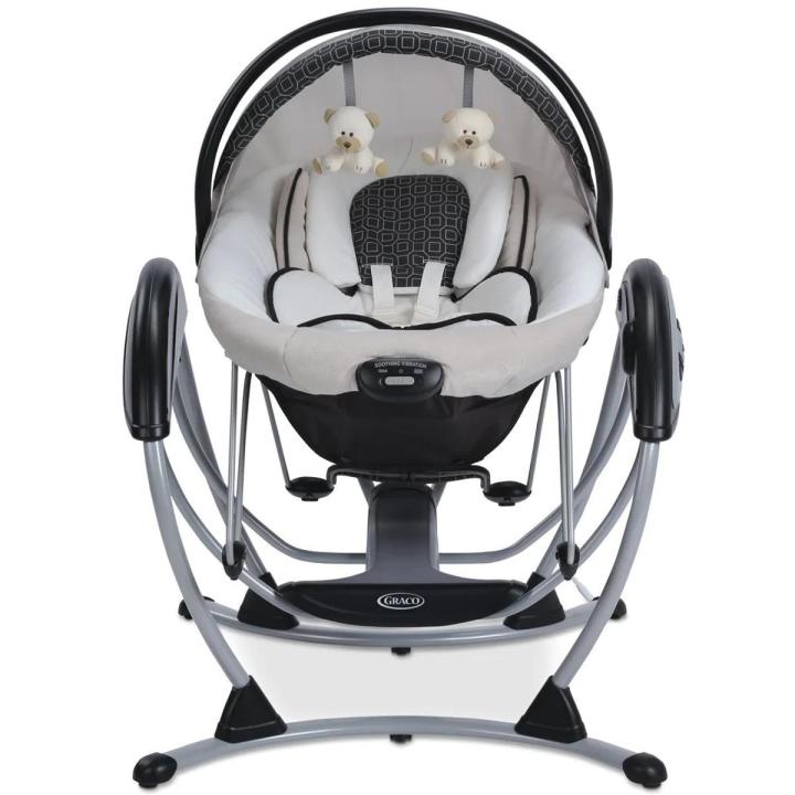 Electric Baby Cradle Infant Swing Rocking Chair Baby Hanging Bassinet ...