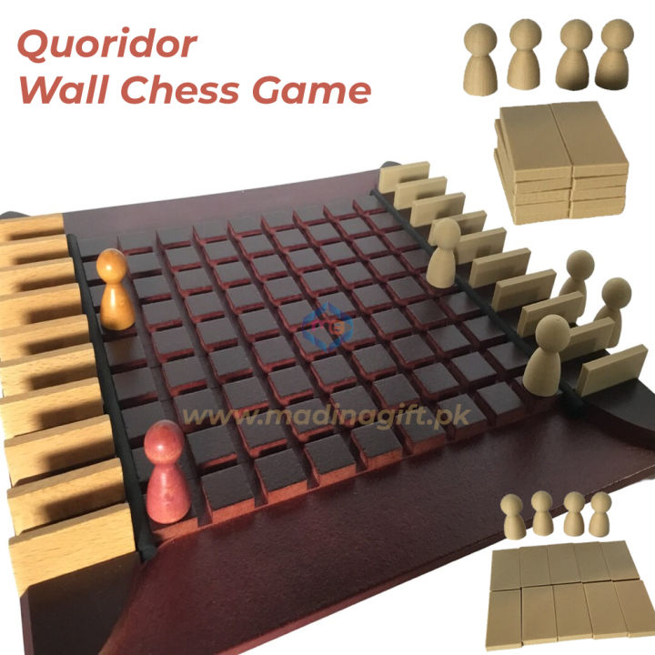 Quoridor - Wall Chess Abstract Strategy Game for Adults & Families ...