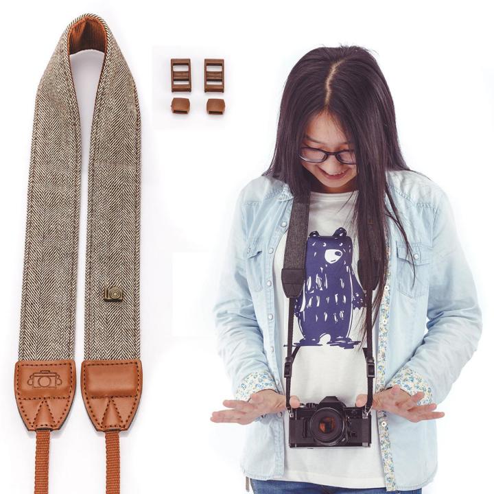 Universal Camera Shoulder Neck Belt Strap For SLR DSLR Digital Canon ...