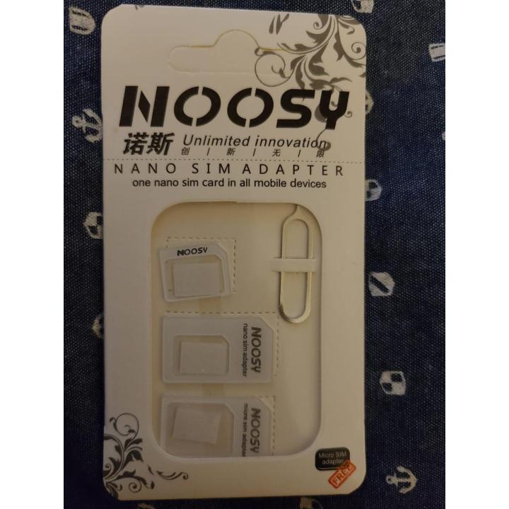 NOOSY unlimited innovation NANO SIM ADAPTER | Daraz.pk