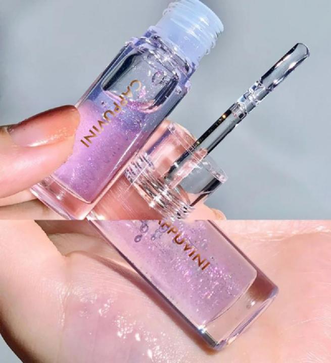 Mirror Water Lip Gloss Transparent Moisturizing Lip Oil Liquid Lipstick ...