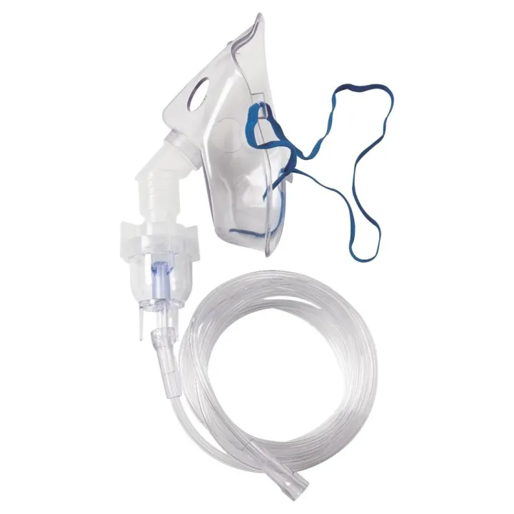 Premium Adult Nebulizer Mask Kit with 2m Tubing & Medication Chamber ...