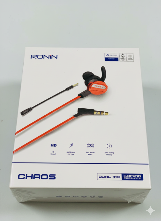 R-007 Ronin Type-C Gaming Handsfree with Detachable Mic – High Bass ...