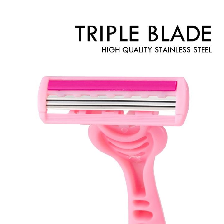 Ultra Max Tripple Blade Razors With Aloe Strip For Girls & Women Bikini ...