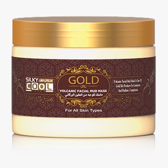 Silky Cool Gold Volcanic Mud Mask 350ml | Daraz.pk