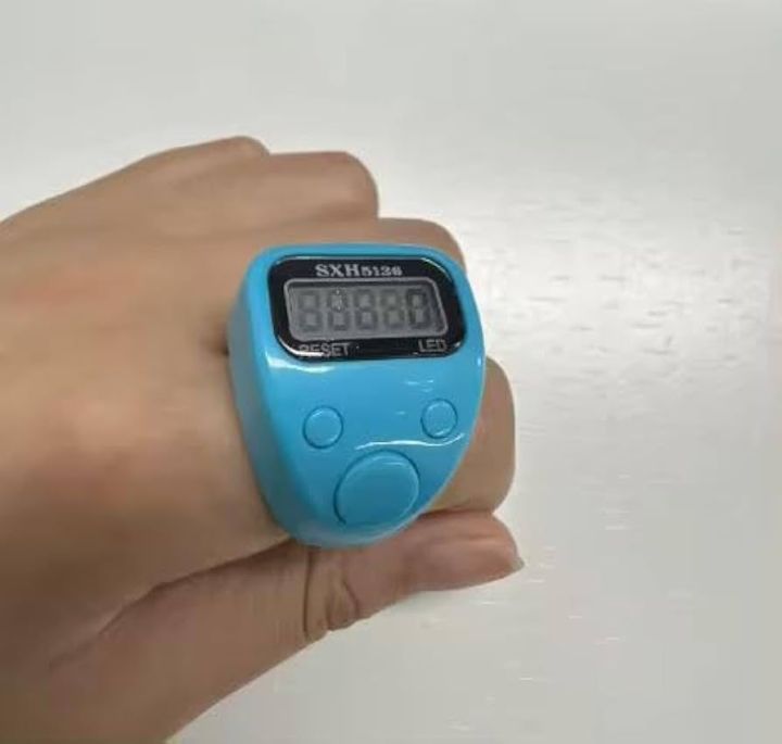 Digital LED Finger Tally Counter, Digital Electronic Tasbeeh Counters ...