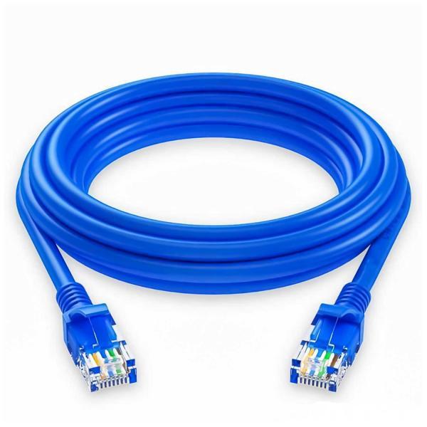 LAN Cable Cat 6 UTP High Standard Ethernet Cable Internet Wire Blue 10 ...