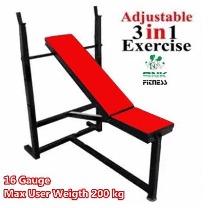 Bench Press Incline Decline Straight Position | Daraz.pk