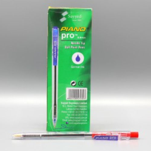 Piano Pro 0.8 mm Ball Pens Pack of 10 Ballpoints for daily Usage | Daraz.pk