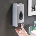HSM Wall Mounted Soap Dispenser Bottle 400ml – Liquid Hand Wash Shampoo ...