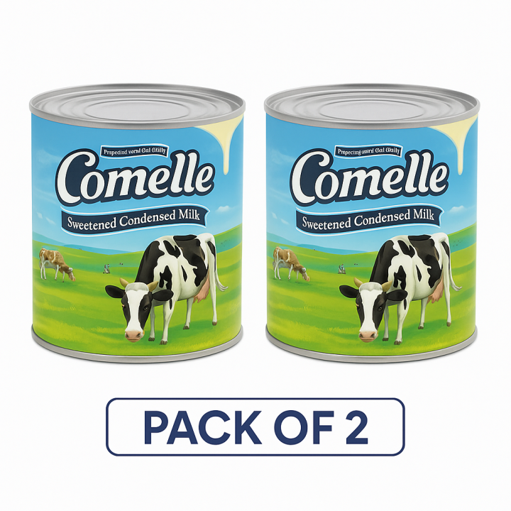 Pack of 2 Comelle Condensed Milk – Perfect for Coffee, Desserts & More ...