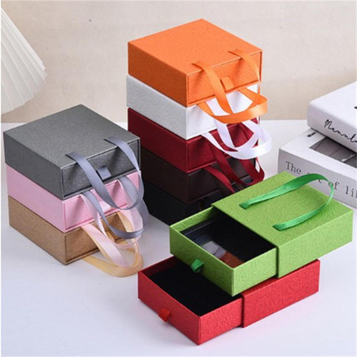 Travel-friendly Jewellery Box Elegant Portable Velvet-lined Necklace ...