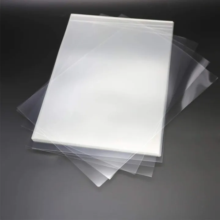 Mobile Back Jelly Transparent Paper Sheet 50 Pieces Bundle (4.5 X 8 ...