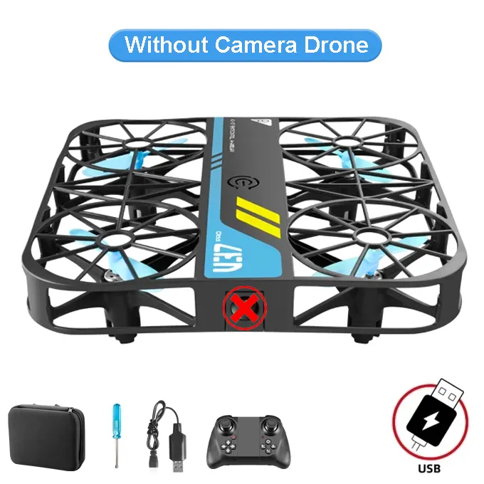 Remote Control RC37 Foldable drone V37 Vicky Mini Drone LED lighting ...