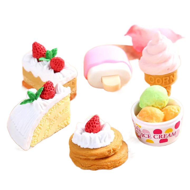 Fancy Eraser Pack– Best for Gift – Cute Little-Erasers For Kids - With ...