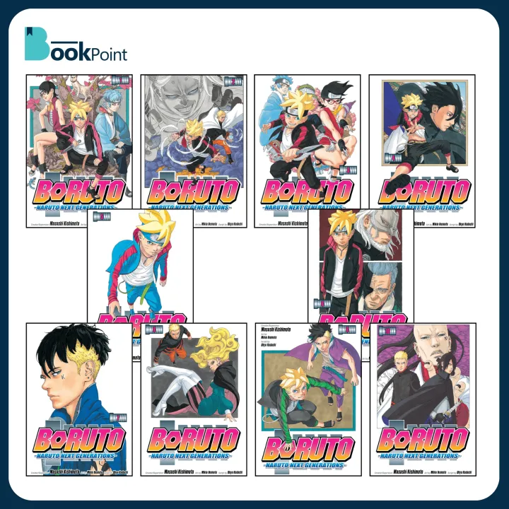 Boruto: Naruto Next Generations Vol 1 to 10 (10 book series) by Ukyo ...