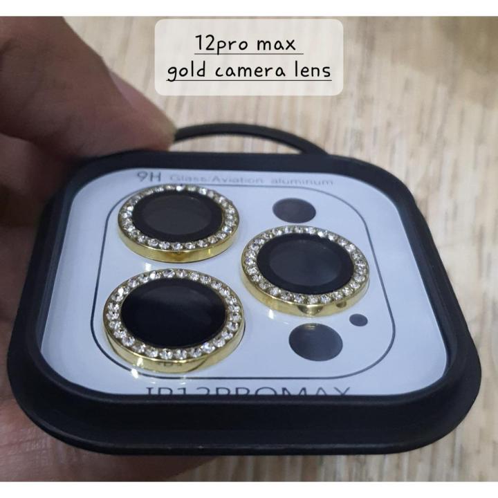 iPhone 12 Pro Max Gold Camera lens Protector | Daraz.pk