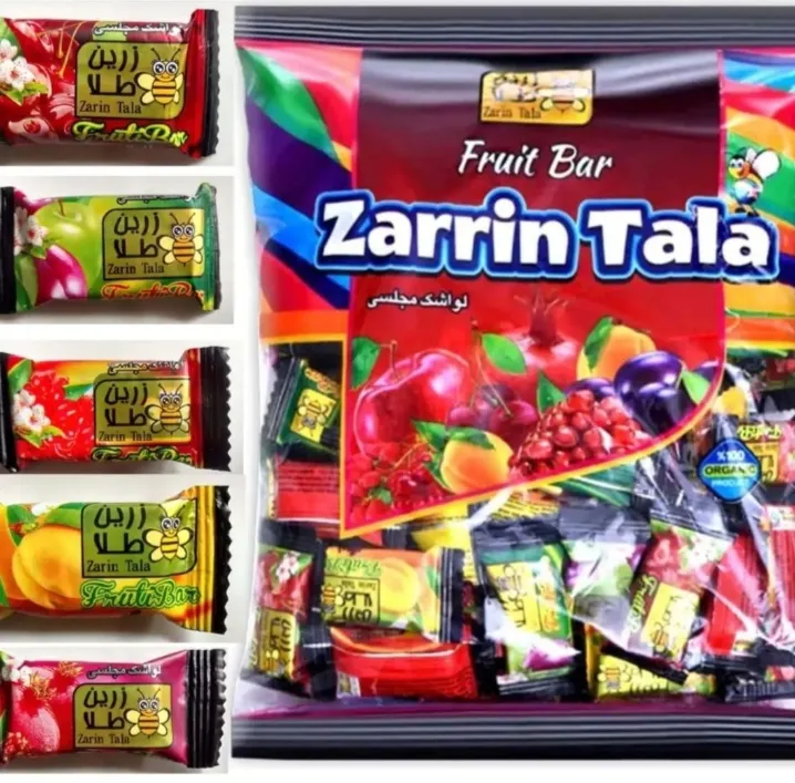 100 pcs - Imported Zarin Tala Super Khatti Fruit Pulp Bars - Sweet ...