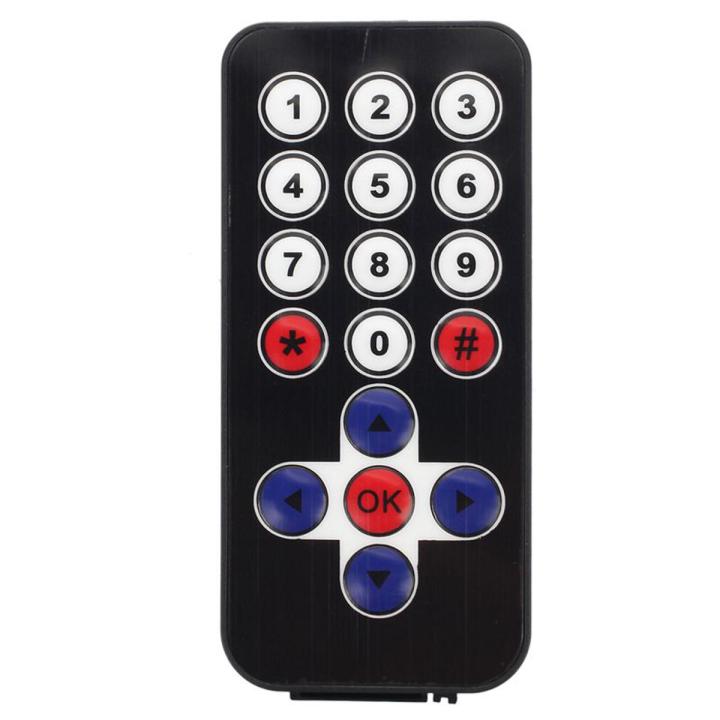 Infrared IR wireless remote control set for Arduino incl. CR2025 button ...