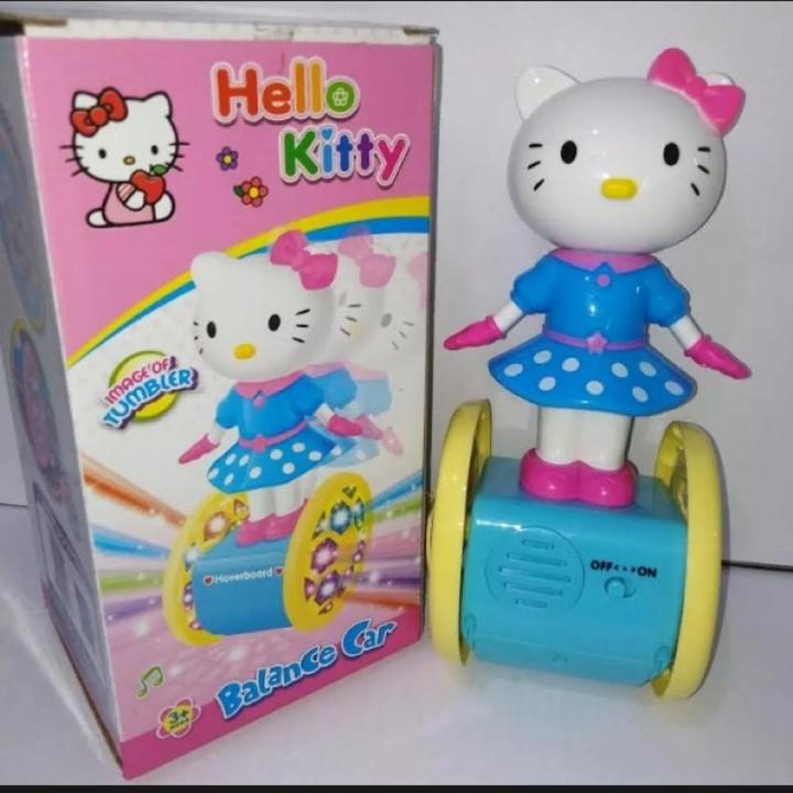 Electric Balance Car Kitty Doll With 360 Degree Rotation With 3D Coll ...