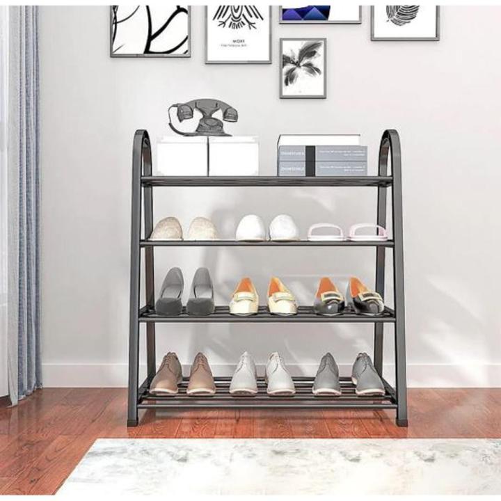 4 Layer Shoe Rack Organizer | Daraz.pk