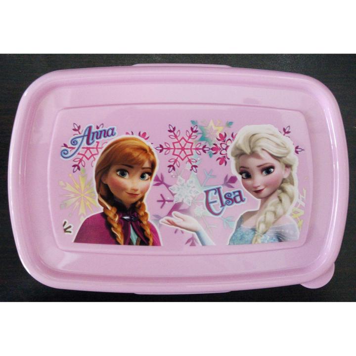 Fancy Colourful Anna & Elsa Cartoon Character Lunch Box for Kids | Daraz.pk