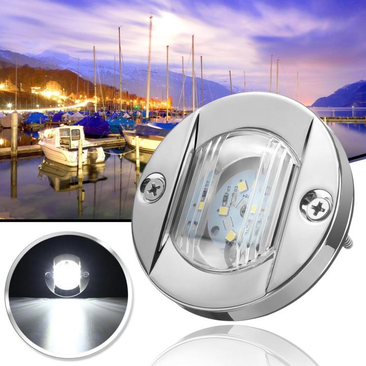 Details about 12V LED ROUND STERN WHITE TRANSOM LIGHT FOR BOAT | Daraz.pk