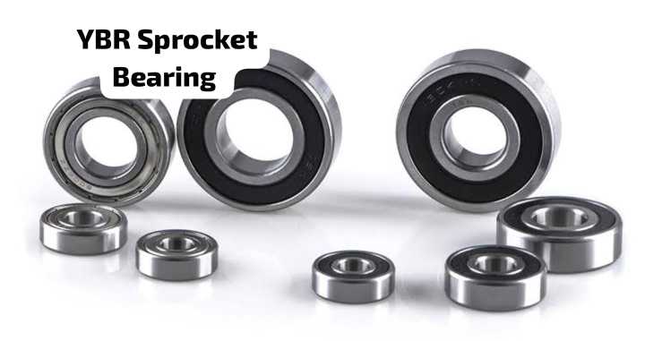 Yamaha YBR Bearing - YBR Motorbikes Chain Sprocket Bearing - Chain ...