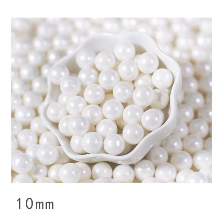 Edible White Beads Pearl Sugar Fondant Diy Cake Baking Sprinkles Sugar ...