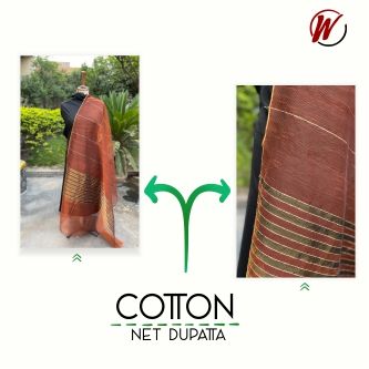 Cotton Net Dupatta | Daraz.pk