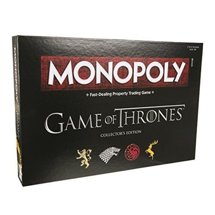 Monopoly Game of Thrones Board Game, A Collectible Edition The world of ...