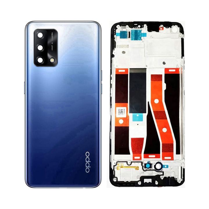 Oppo F19 Rear Complete Body Casing Housing Replacement Branded Casing ...