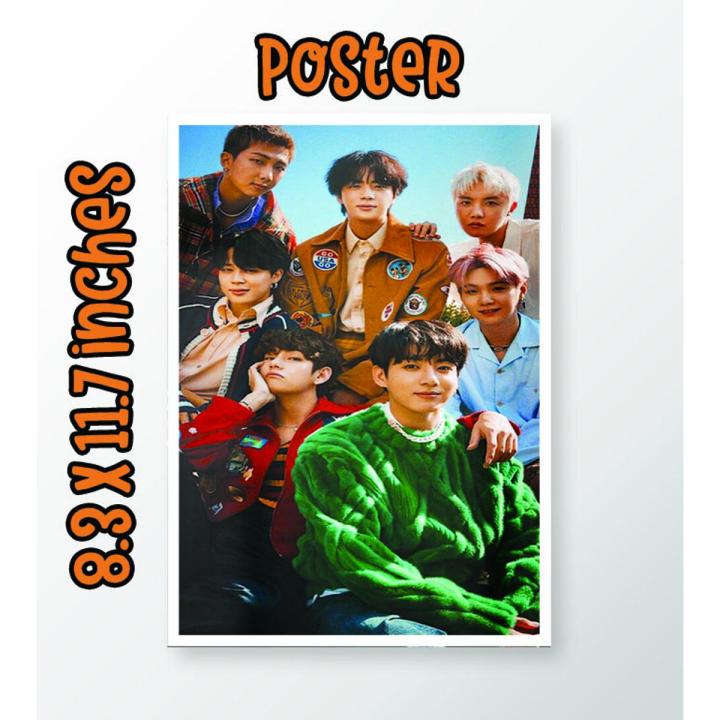 Aesthetic bts Team Poster | Daraz.pk