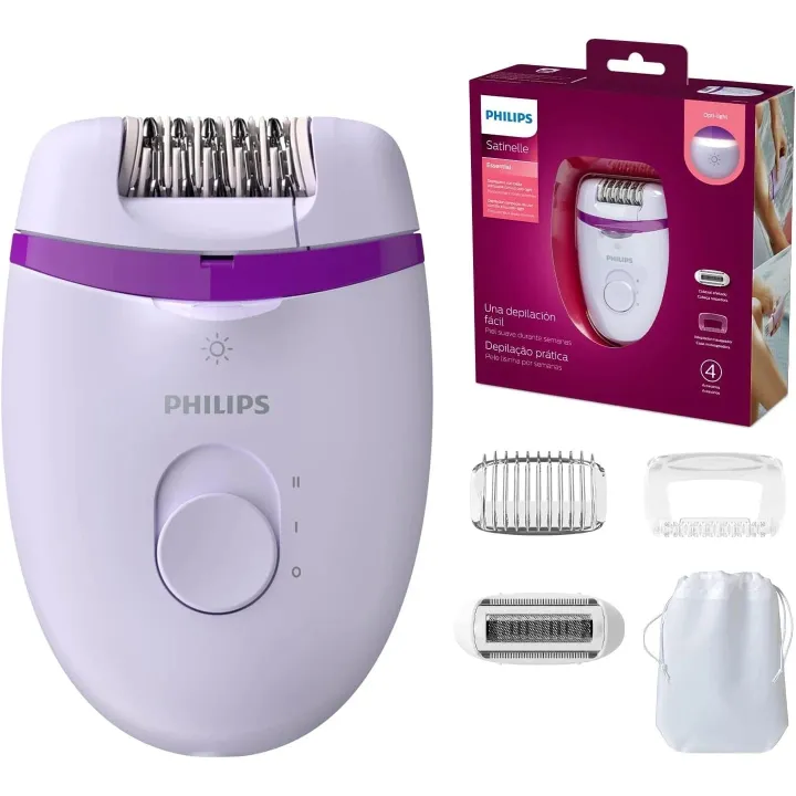 Philips Satinelle Essential Epilator BRE275/30 – Compact Corded Hair ...