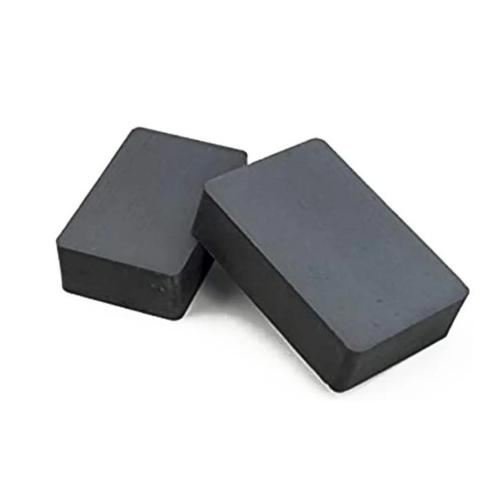 Ferrite Block Ceramic Rectangular Magnet 30 x 22 x 4mm - Rectangular ...