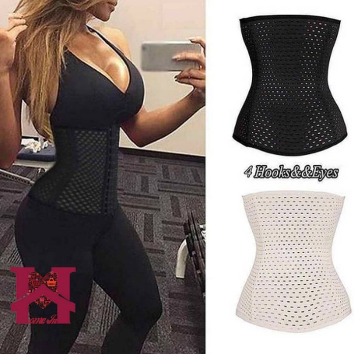 Waist Corset Belly Control Belt with Adjustable Hook | Daraz.pk