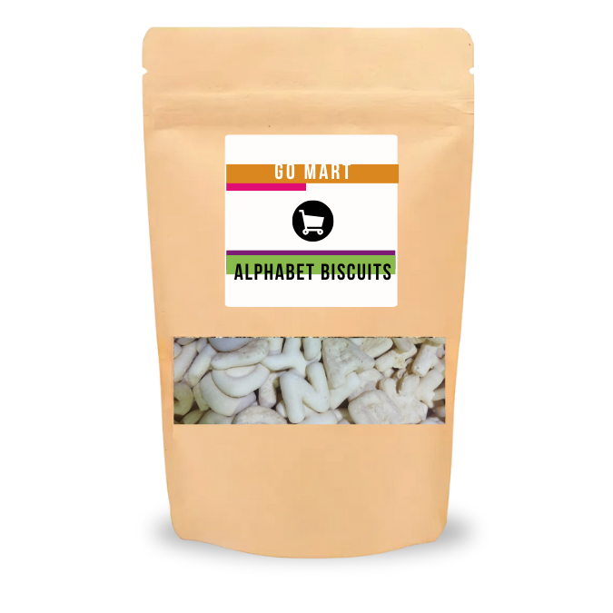English Alphabet Biscuits Kids Snacks - 500 Grams | Daraz.pk