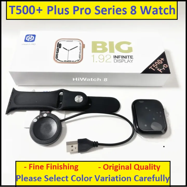 T500+ Plus Pro Smart Watch Series 8 1.92 Inch HD Display For Android ...