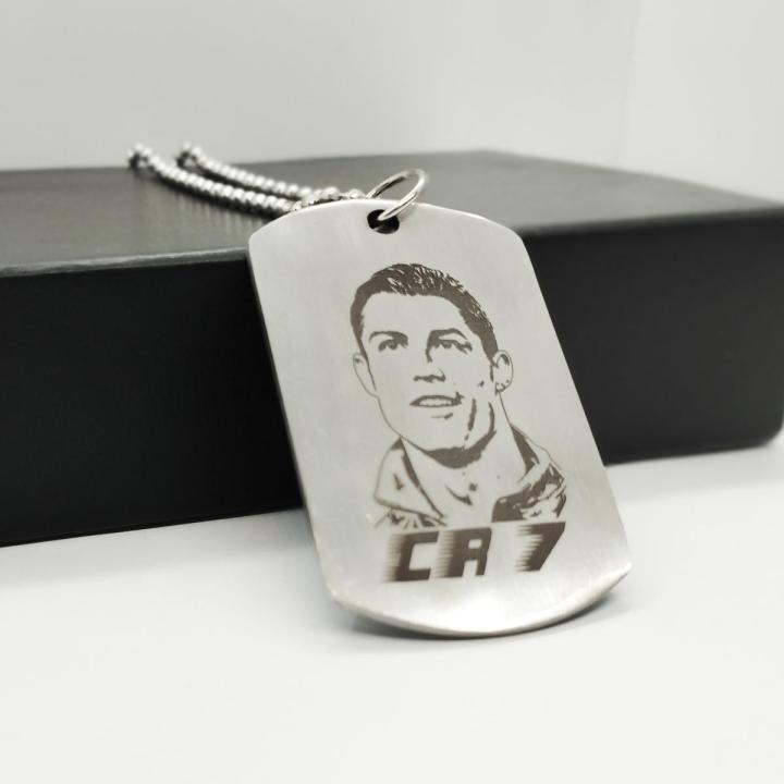 Ronaldo CR7 Football Stainless steel Pendent | Daraz.pk
