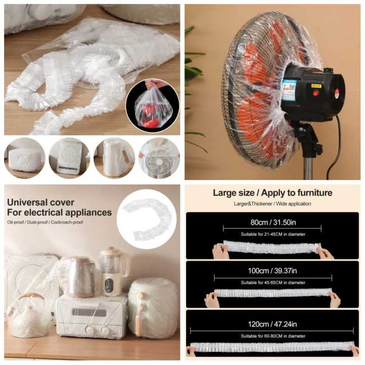AT - 10 Pcs Disposable Plastic Covers Dust-Proof Size 120 cm | Daraz.pk